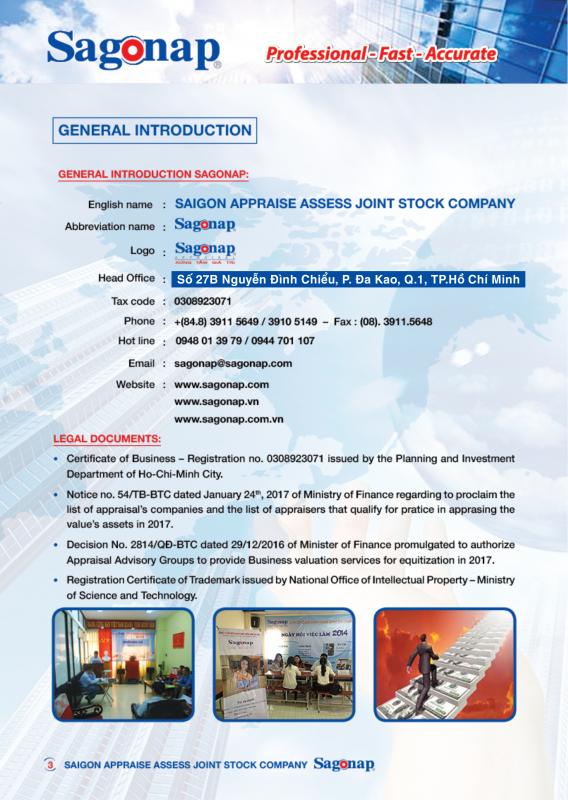 Capacity profile - SAIGON APPRAISE ASSESS COMPANY